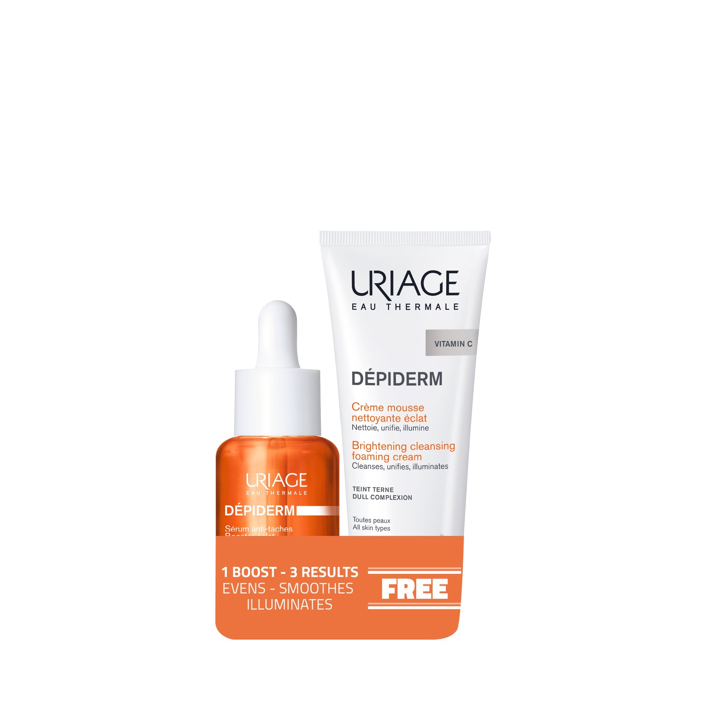 Depiderm Anti Dark Spot Serum + Free Depiderm Brightening Cleansing Fo ...