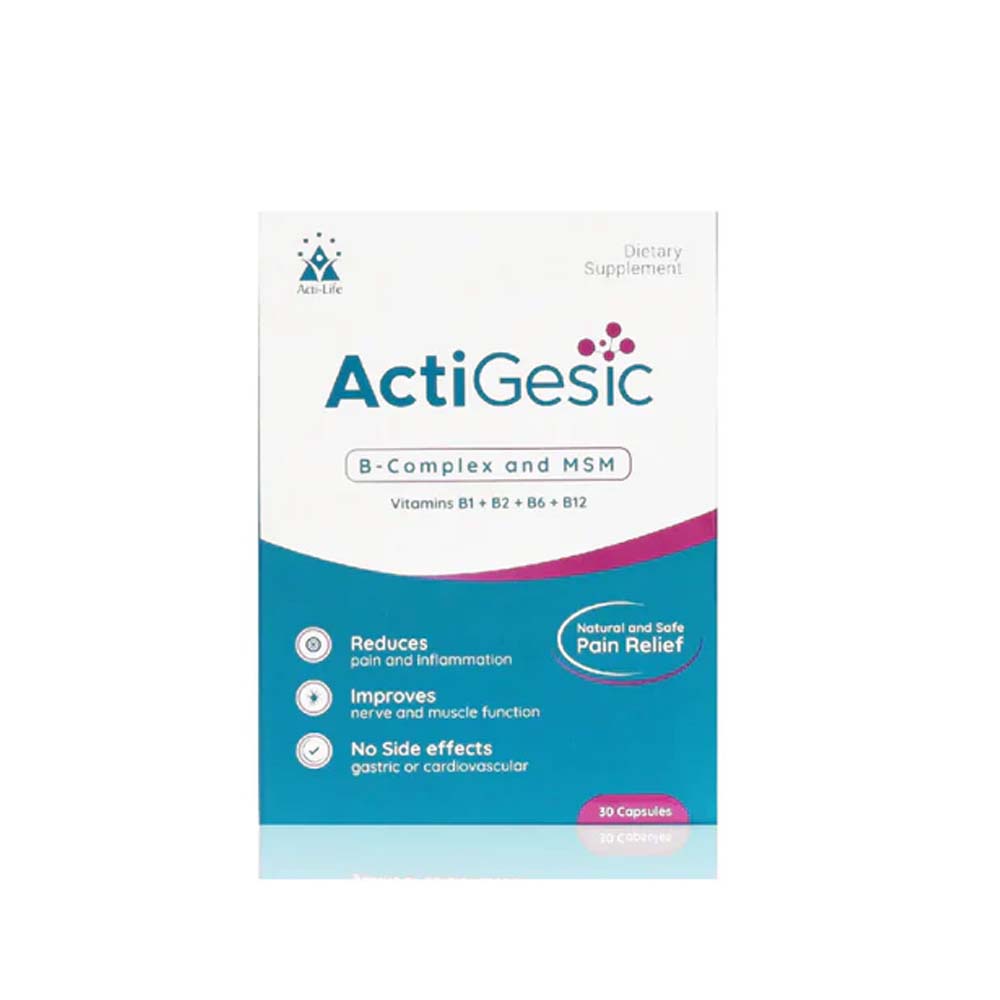 Acti Gesic 30 Capsules – Zeina Care